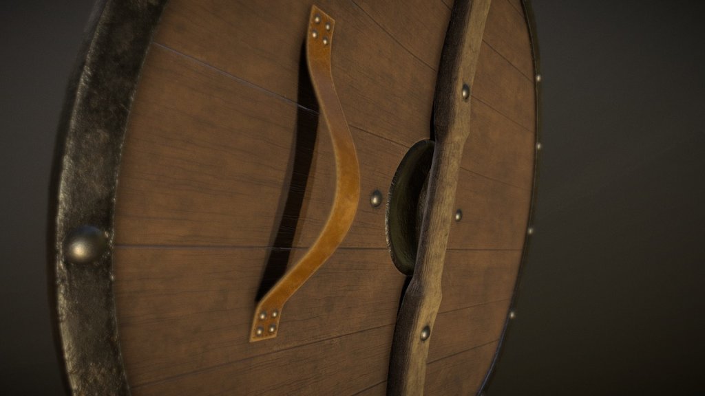 Realistic Viking Shield - 3D model by Joar Westerlund Jensen ...