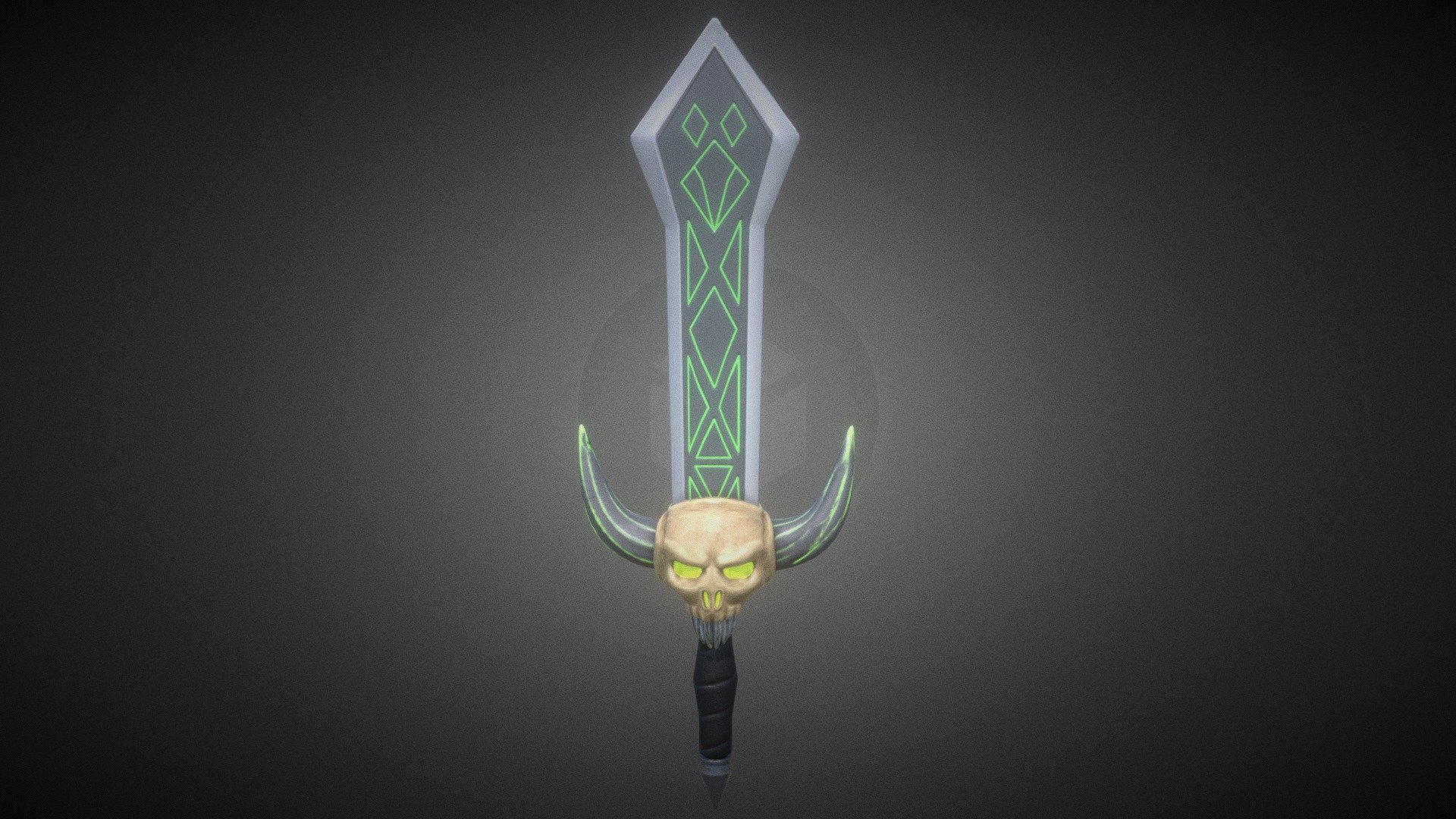 Demonic Sword - 3D model by Blue Bots (@Blue_Bots) [b8ceff0] - Sketchfab