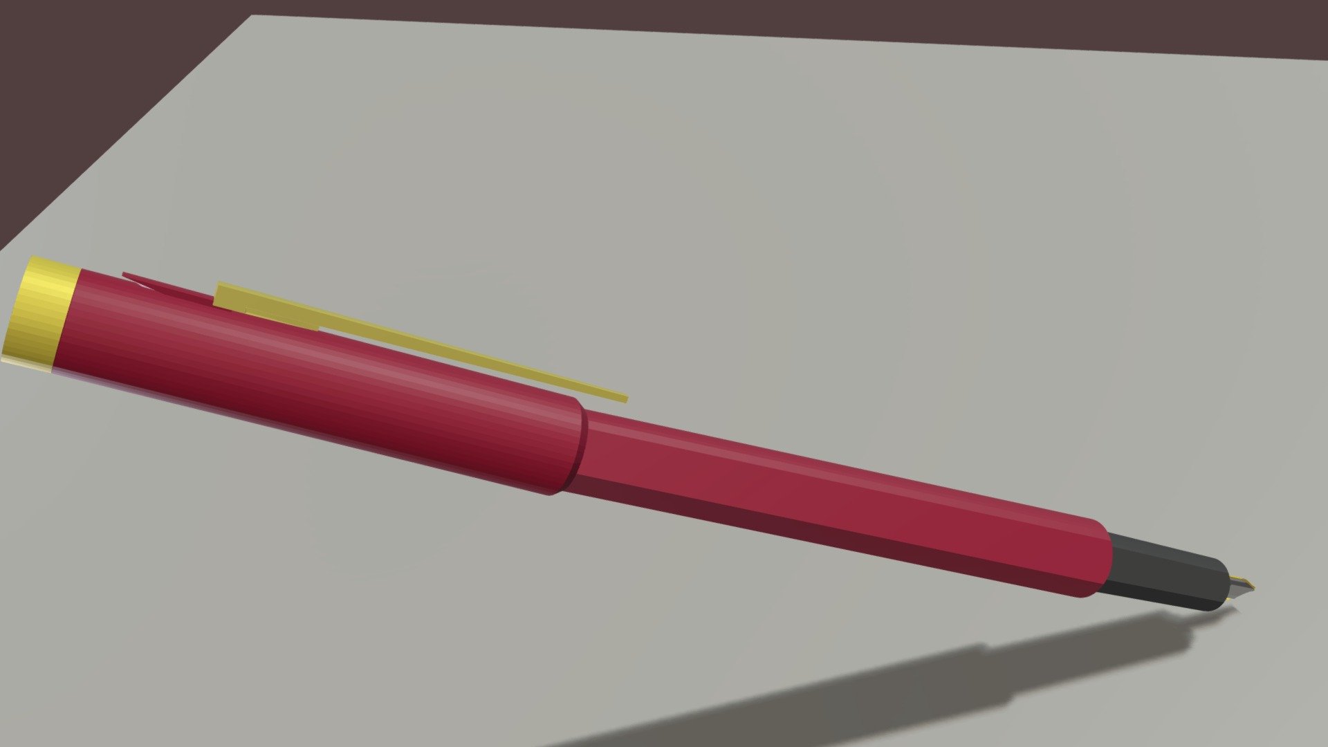 pen - 3D model by Amber.Gul [b8cff33] - Sketchfab