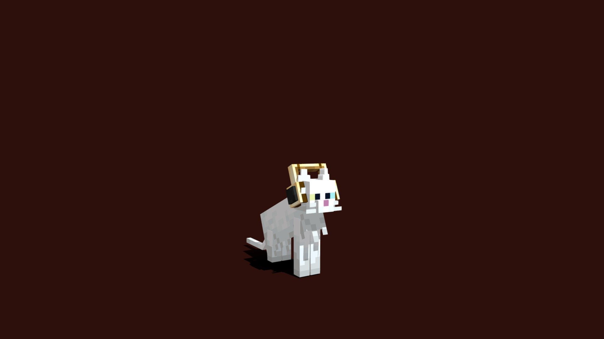 Vibing Cat - 3D model by glxtxh [b8d049d] - Sketchfab