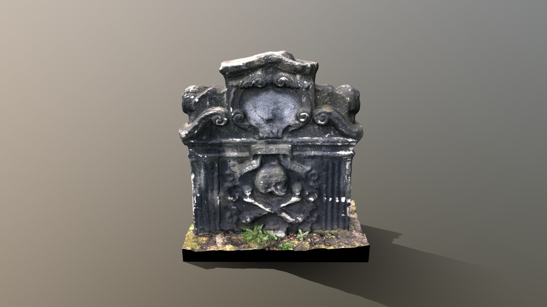 Gravestone IV - 3D model by Rafael Maya-Torcelly (@torcelly) [b8d0abb ...