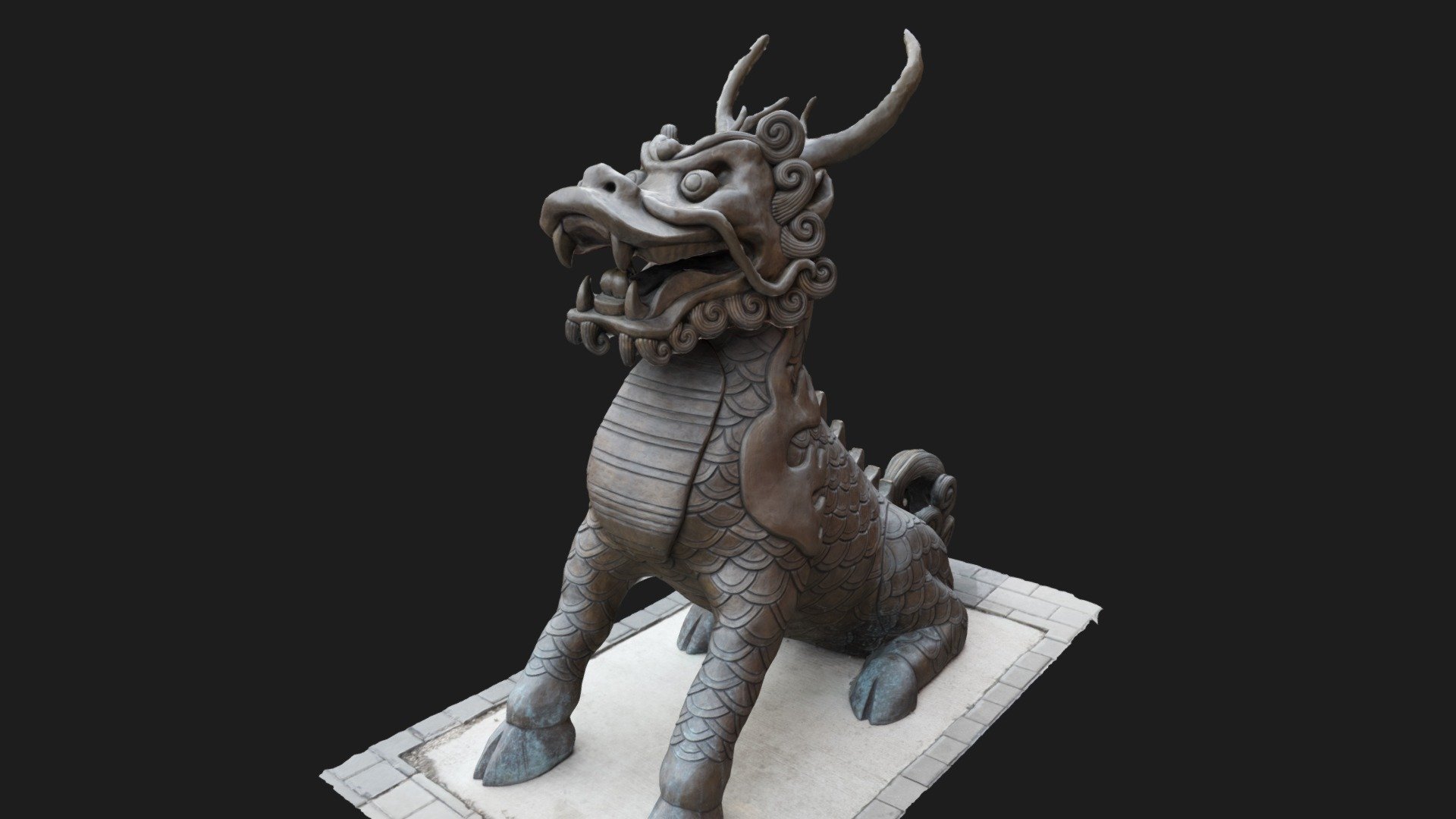 Bronze Dragon Statue - 3D model by Ha-rhim Choi (@krevitz) [b8d1d9b ...