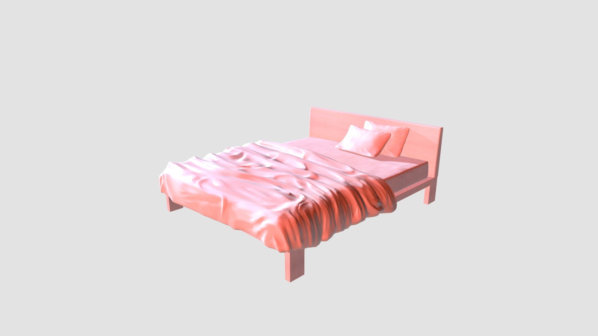 Bed Buy Royalty Free 3d Model By Evermotion [b8d2122] Sketchfab Store