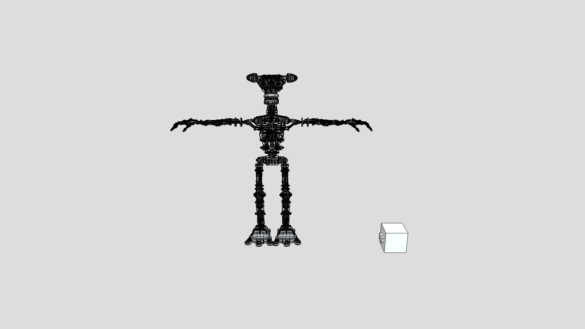 Endoskeleton 02 -REMASTERED - 3D model by Fredbear (@34567890878675643 ...