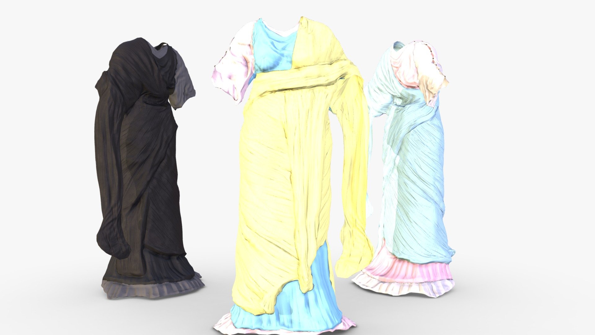 Roman matrona dress - Buy Royalty Free 3D model by Albert Gregl ...