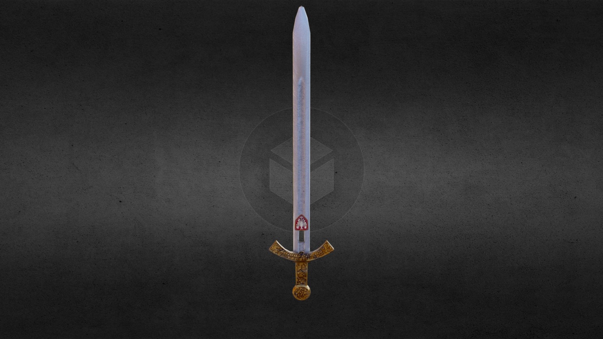 Szczerbiec Low - 3D model by Adrian (@slayermotor) [b8d4047] - Sketchfab