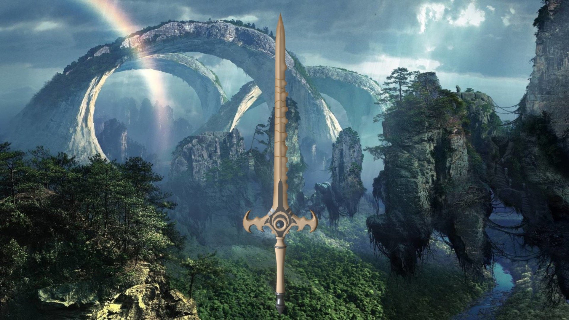 Sword of the Creator - 3D model by PlattIntroTo3d [b8d489e] - Sketchfab