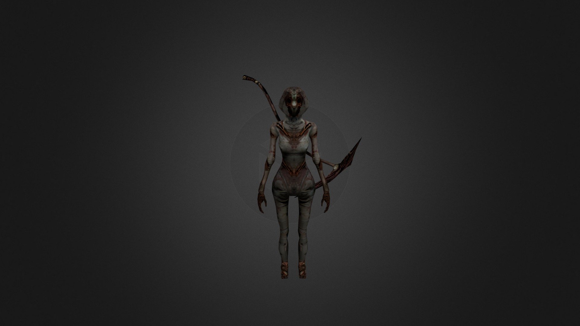 Banshee (Low poly horror monster) - 3D model by loxyrak [b8d5768 ...