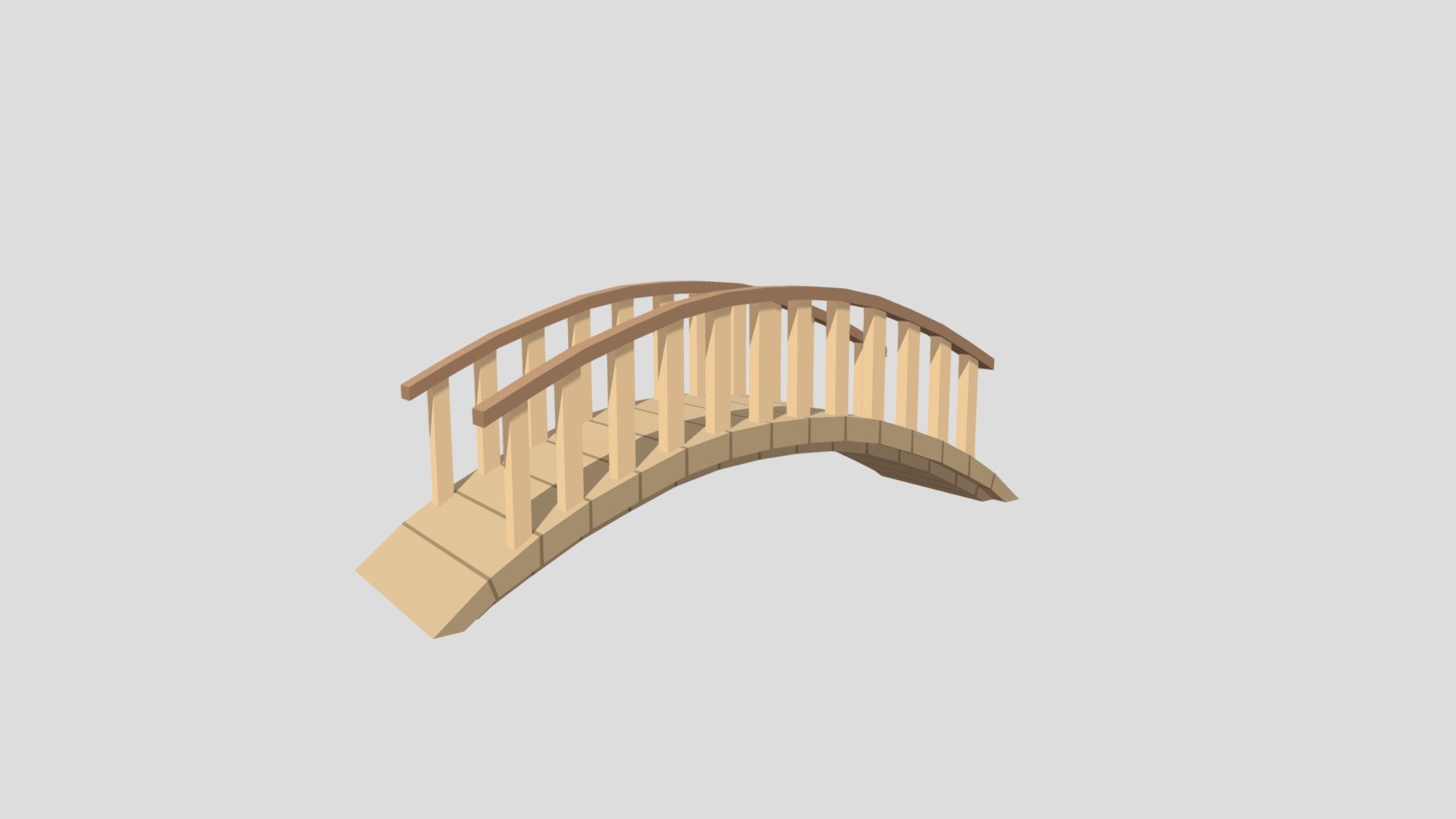 Low Poly Bridge - Buy Royalty Free 3D model by Ed+ (@EDplus) [b8d62d2 ...