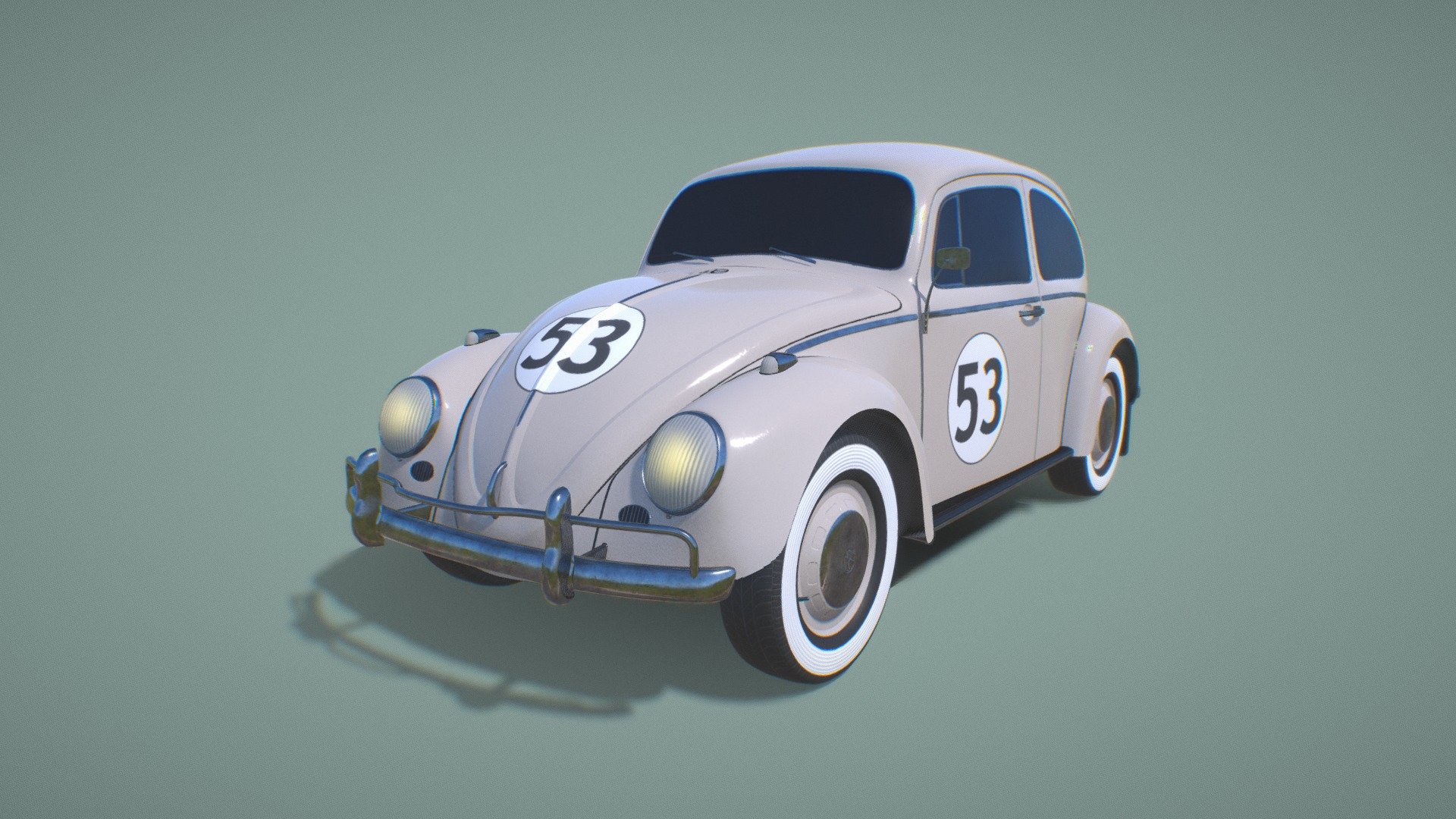 VW Beetle - Download Free 3D model by AlessioPassera [b8d6c97] - Sketchfab