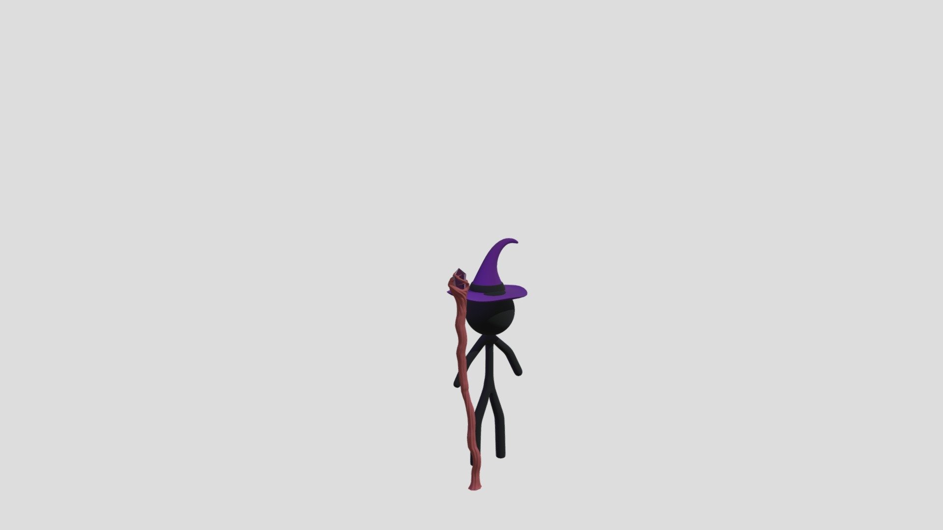 Stickman Wizard - Download Free 3D model by m.rafay.afsar [b8d70c4 ...