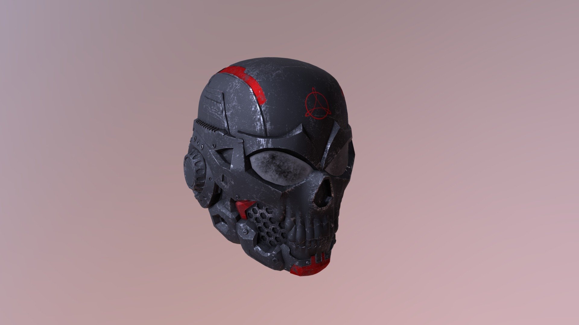 Game-Ready Skull Hydra Helmet - 3D model by Admirality (@nudin.tosha ...
