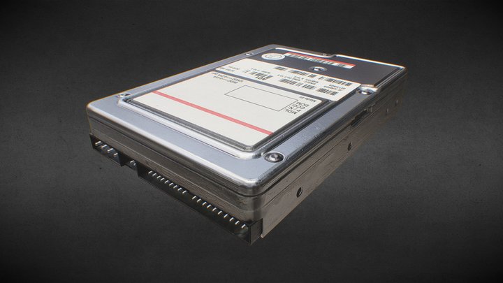 Hard-disk 3D models - Sketchfab