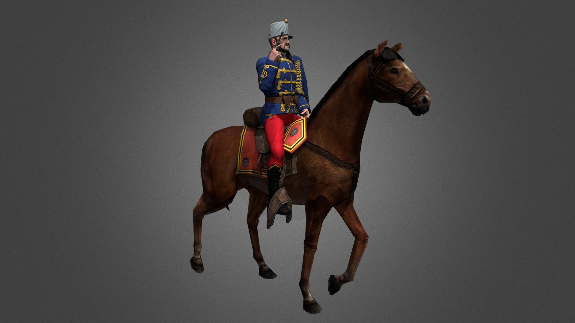 Light Cavalry - Download Free 3D model by b-dizl [b8d91c1] - Sketchfab