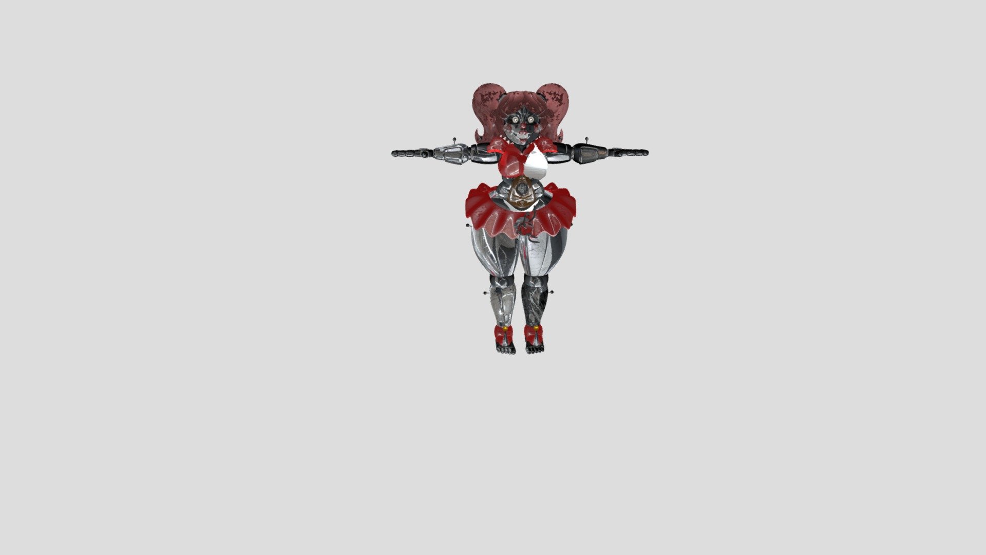 Circus Baby Cosmic Trance Halloween - Download Free 3D model by ...