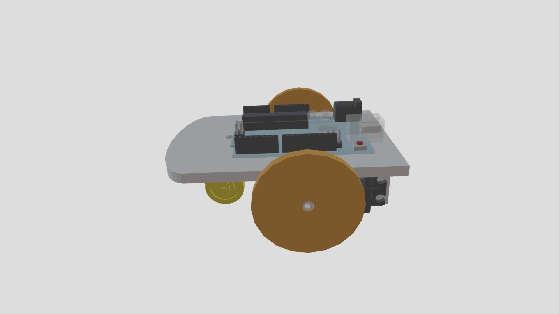 chassis robot - Download Free 3D model by JfSimon [b8dde24] - Sketchfab
