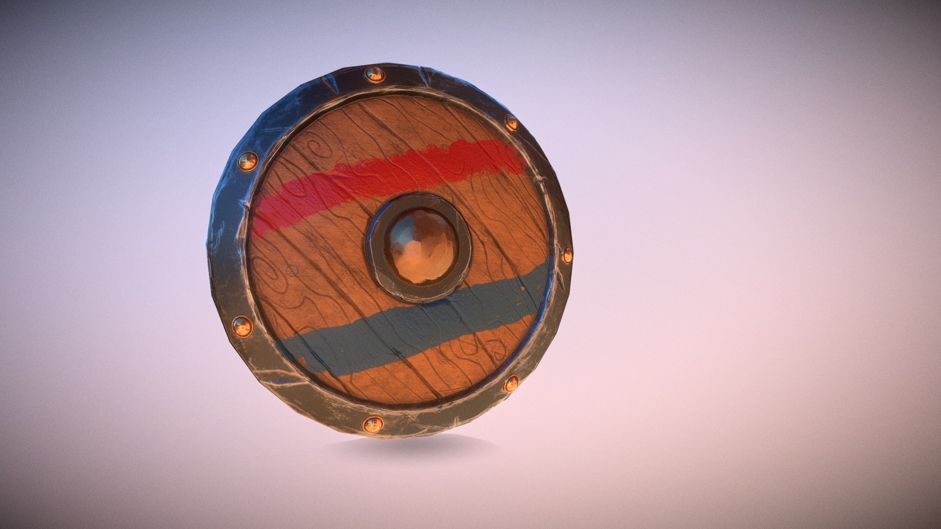 Stylized Shield - 3D model by RajKharade [b8dfc3f] - Sketchfab