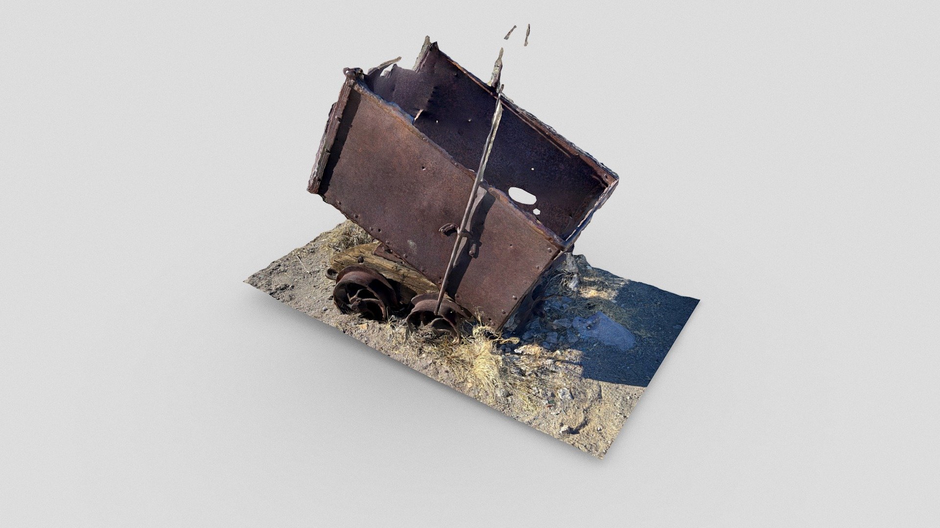 Day 342: Old ore cart in Bodie, CA - Download Free 3D model by Emm ...