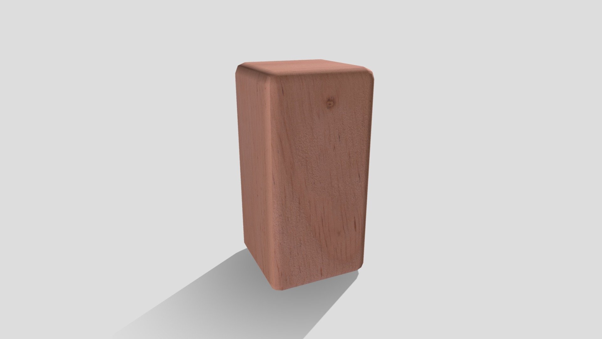 Wood Block - 3D model by Ronni (@ronnisharpe) [b8e26a0] - Sketchfab