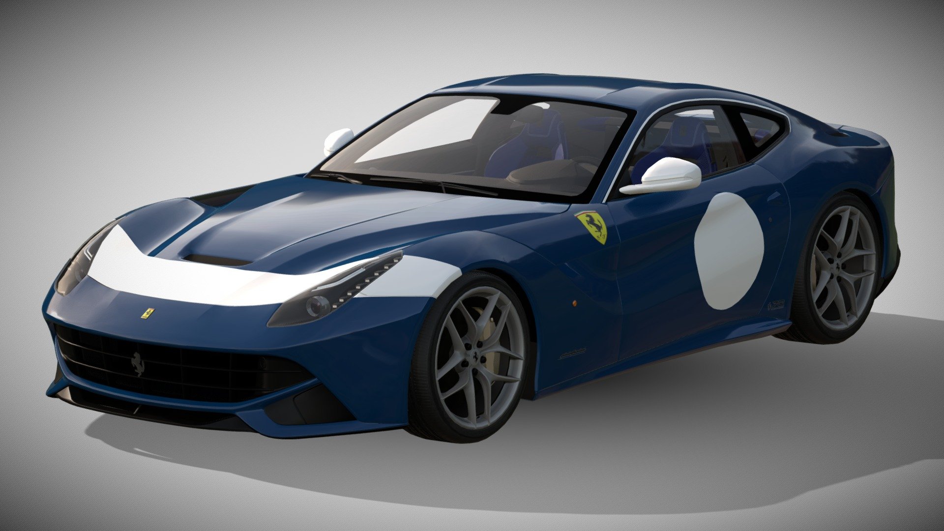 2017 Ferrari F12 70th Anniversary - Download Free 3D model by Ddiaz ...