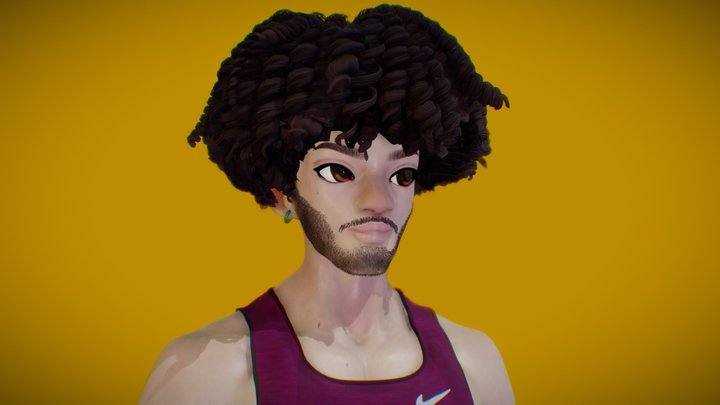 Afro 3D models - Sketchfab
