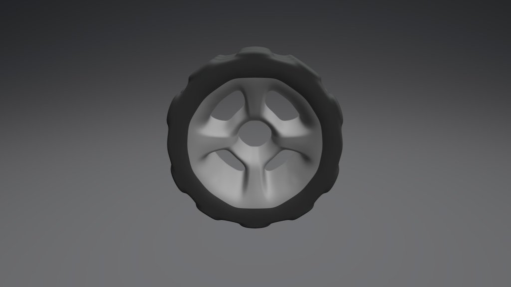 Well Wheel - 3D model by Flavio Monteiro (@flaviomcorreia17) [b8e63c3 ...