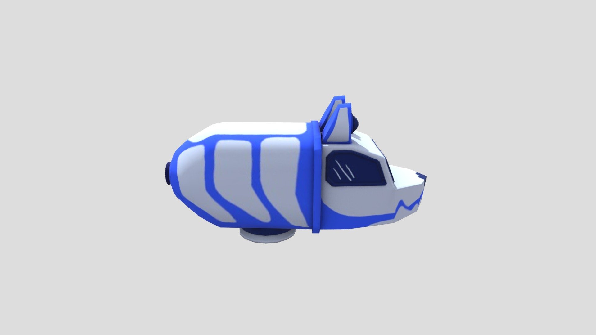 Spaceship Cosmodog Spooky Skin - 3D model by j.duprez [b8e7179] - Sketchfab