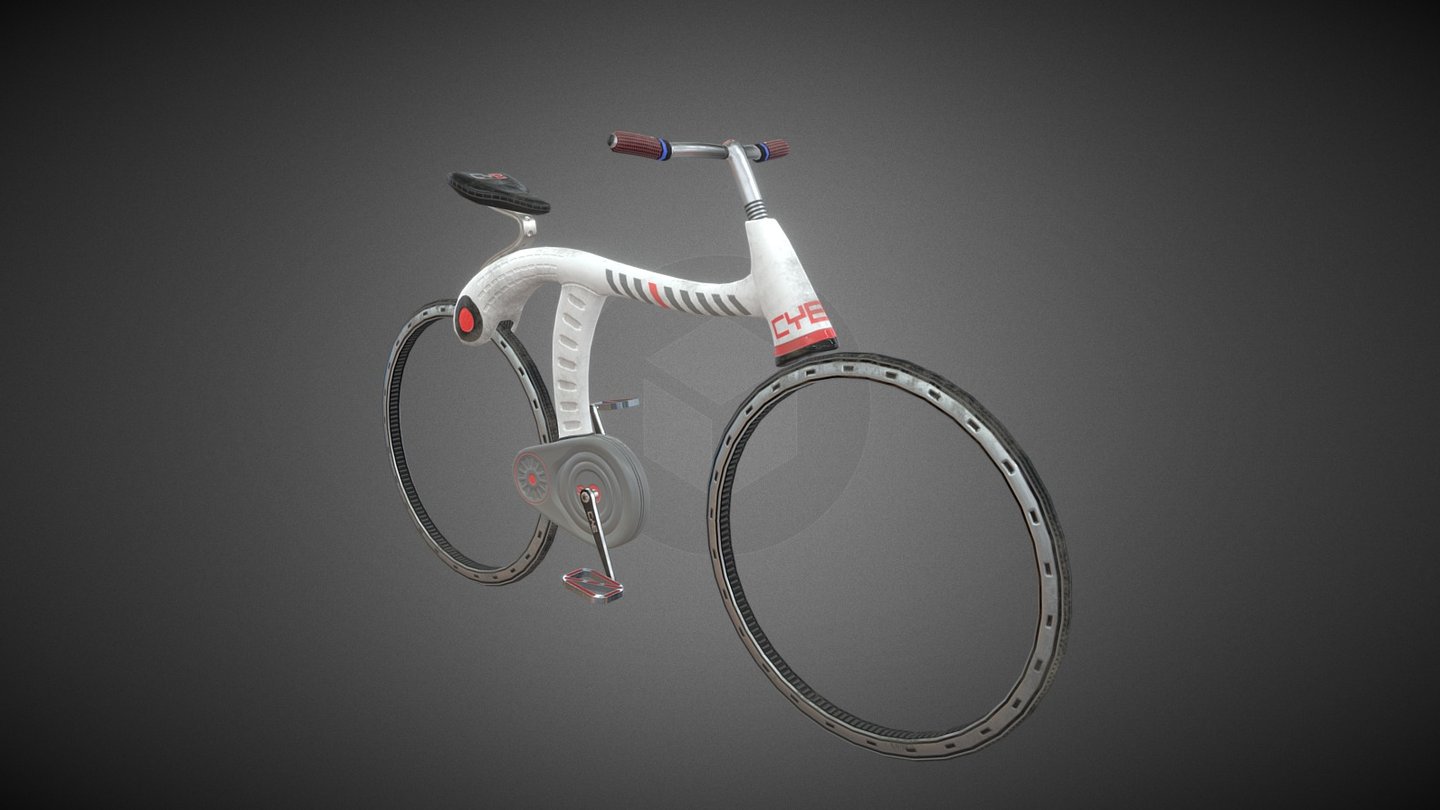 CYB - Cyber Bicycle - 3D model by Alessandro Lusetti (@alleluso ...
