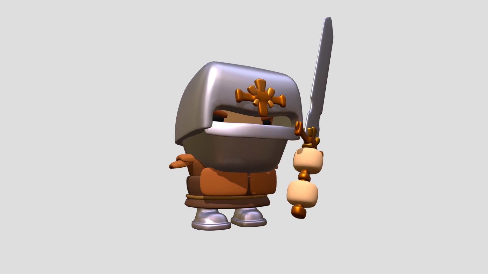 RPG Knight Game Ready - 3D model by AlejandroLechonArt [b8e8e6a ...