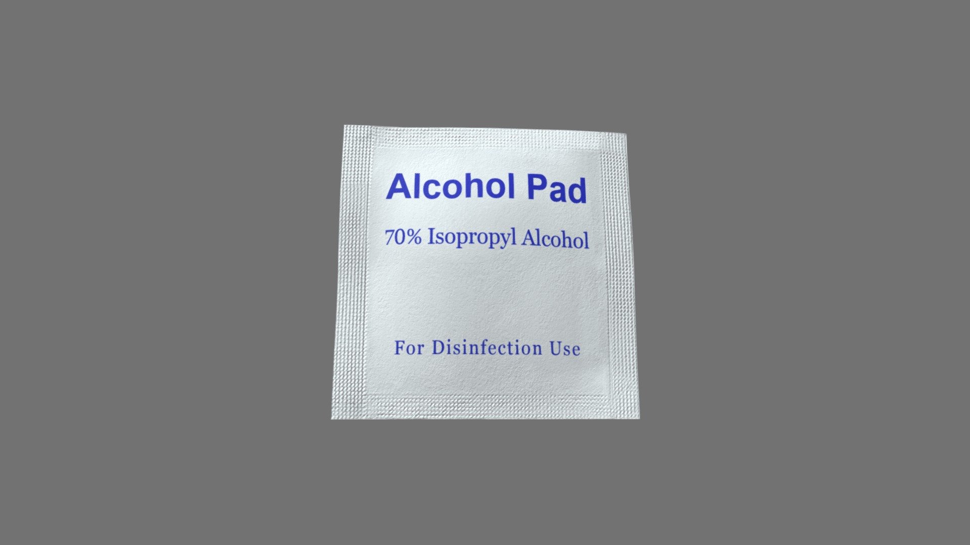 Alcohol Pad - Buy Royalty Free 3D model by MW 3D (@mw3dart) [b8e8eb0] - Sketchfab Store