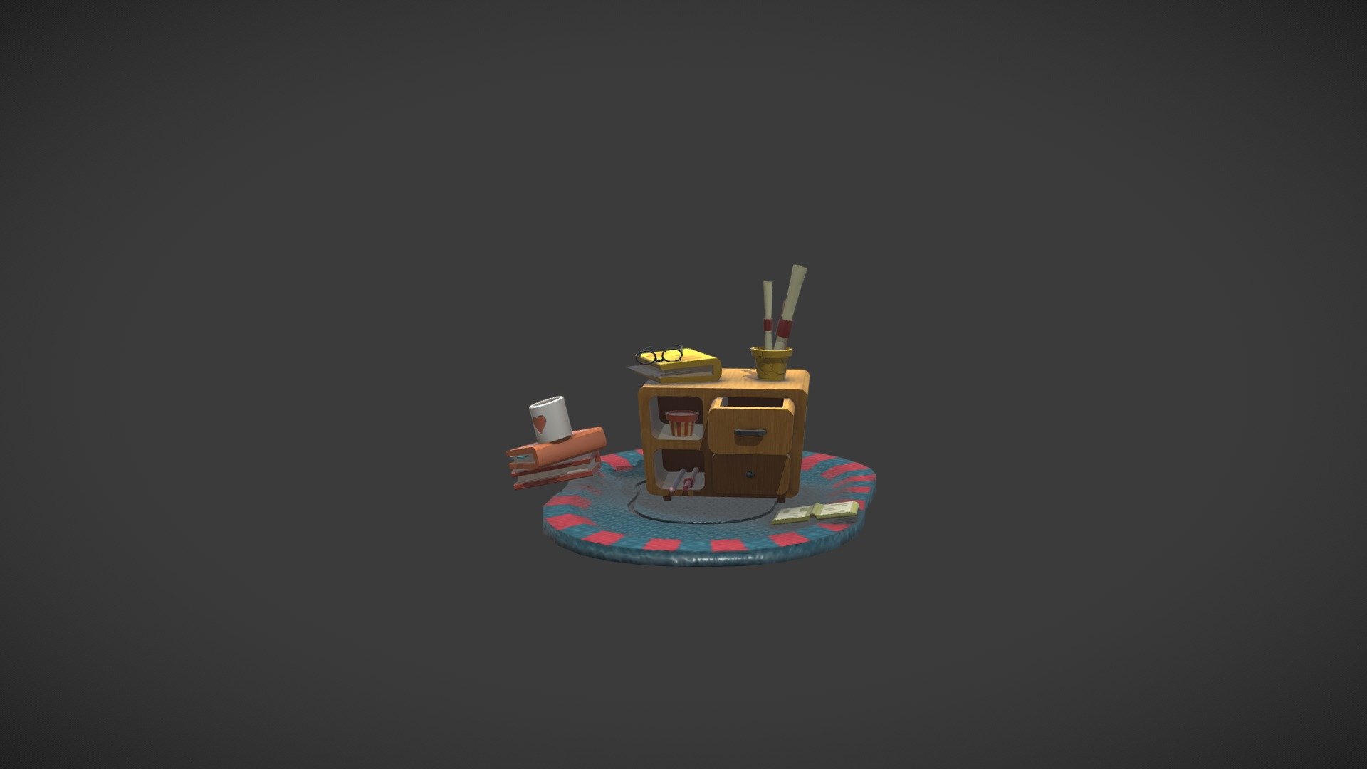 homework - 3D model by WeiHongYu [b8eaafe] - Sketchfab