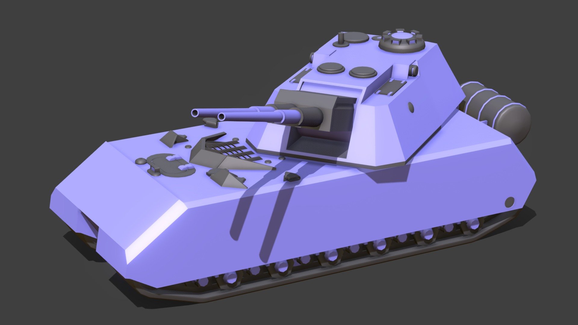 Flackpanzer VIII Maus - 3D model by L.u.X [b8eb09d] - Sketchfab