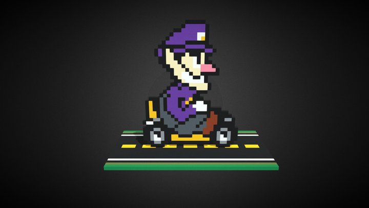 Waluigi 3D models - Sketchfab