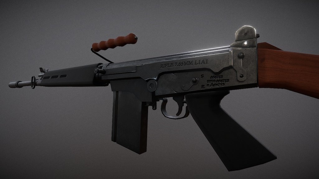 L1A1 - 3D model by Tuuttipingu [b8ec592] - Sketchfab