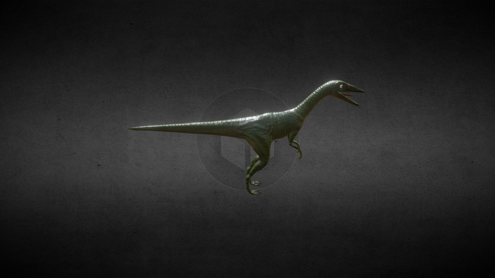 Compsognathus - 3D model by Muelsa [b8ed84c] - Sketchfab
