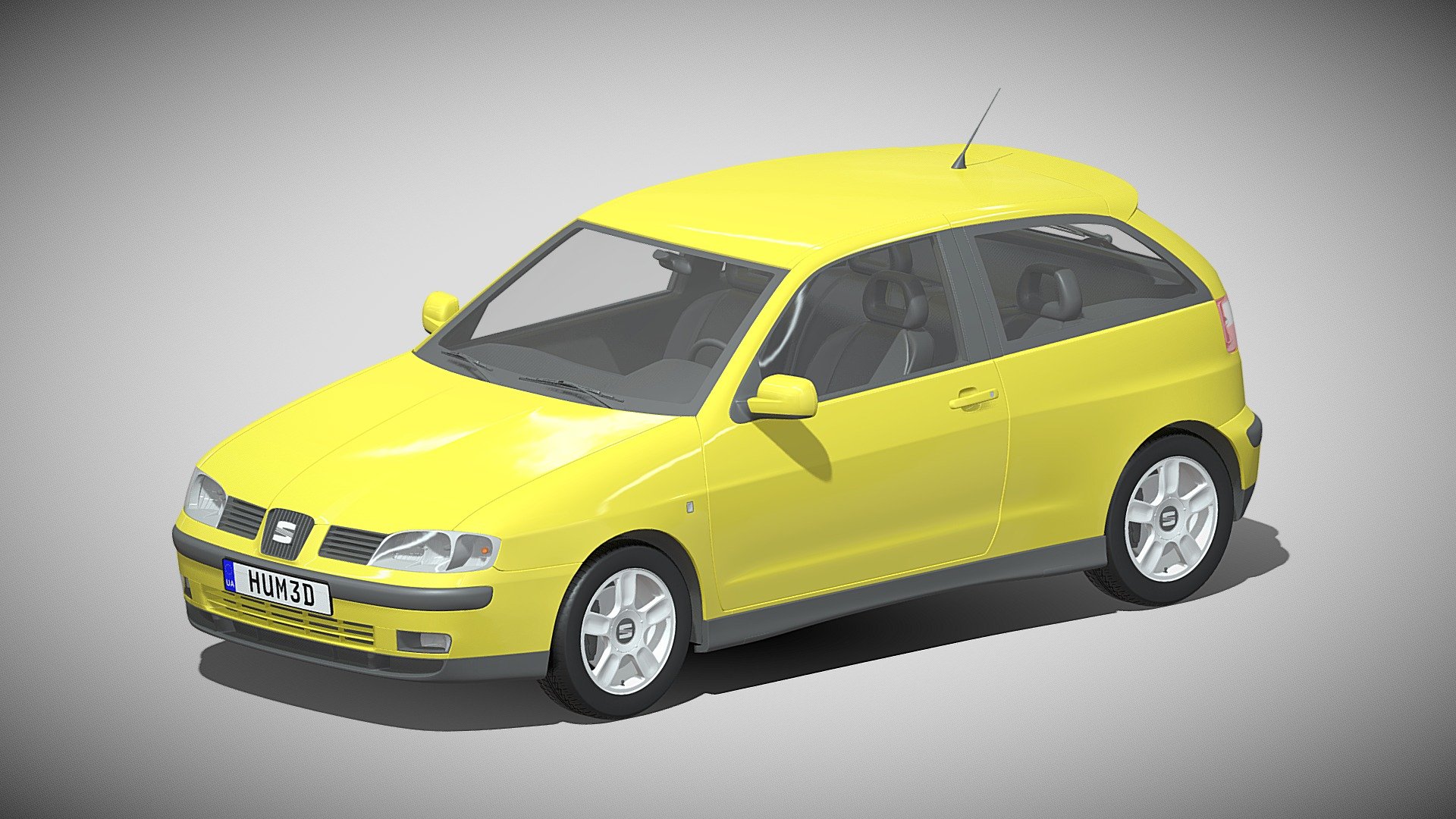 1999 Seat Ibiza (Mk2f) 3door - Download Free 3D model by BloxBloger ...
