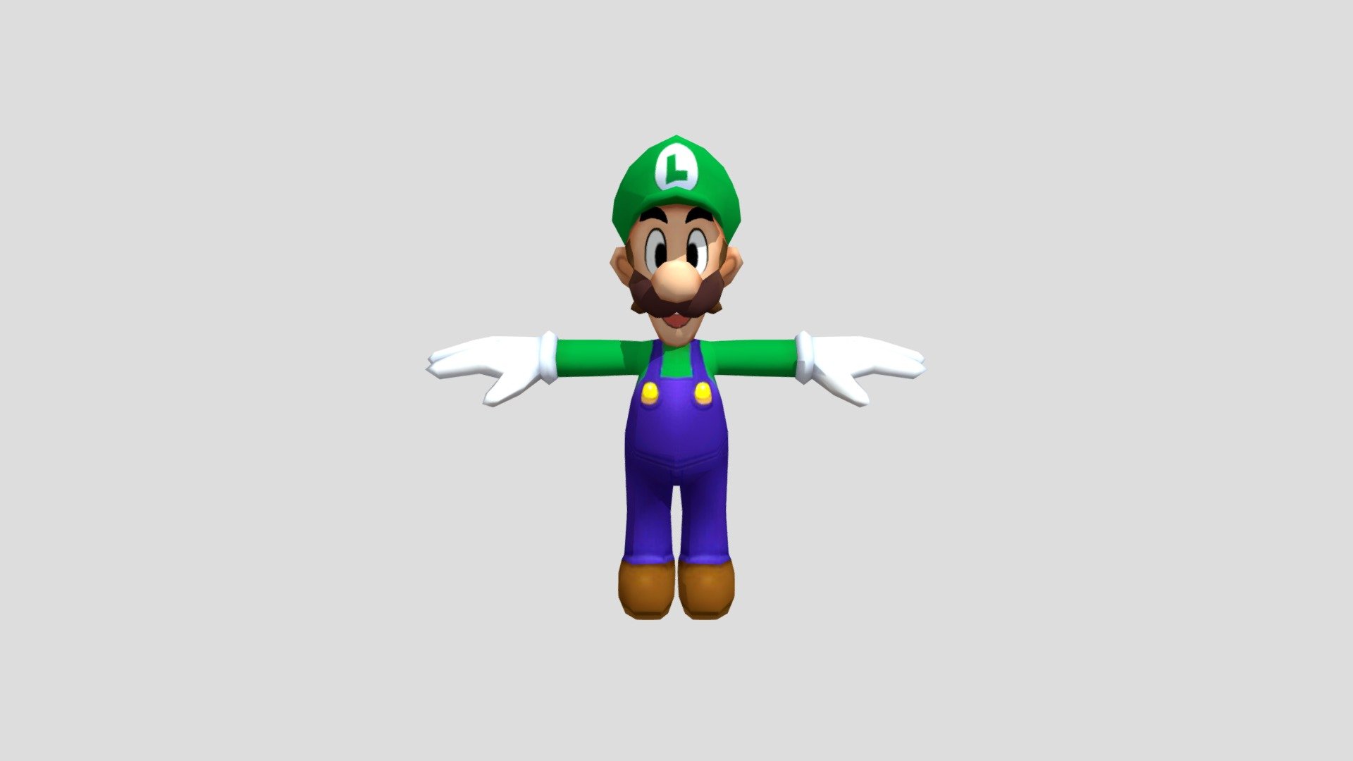 Luigi - Download Free 3D model by astro2472 [b8eed68] - Sketchfab