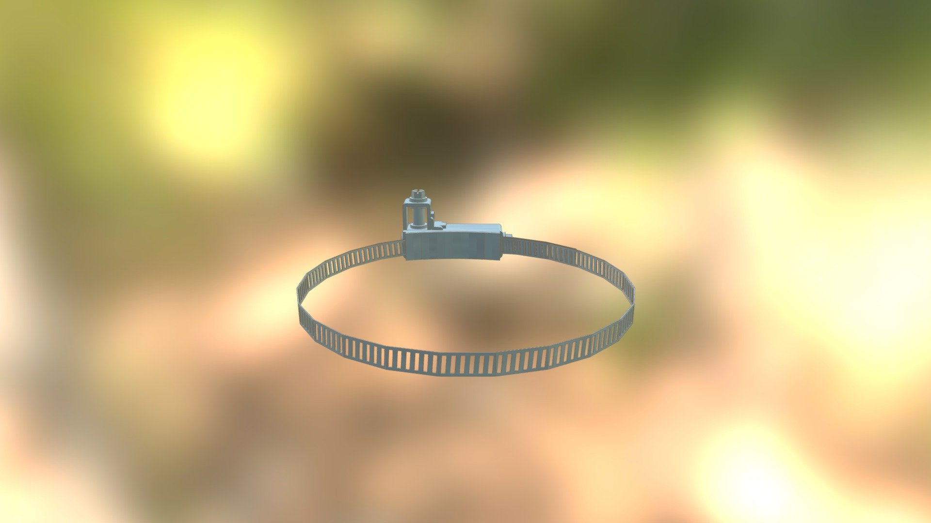 Dual Hose Clamp W/ - 3D model by blueinc [b8eff4c] - Sketchfab