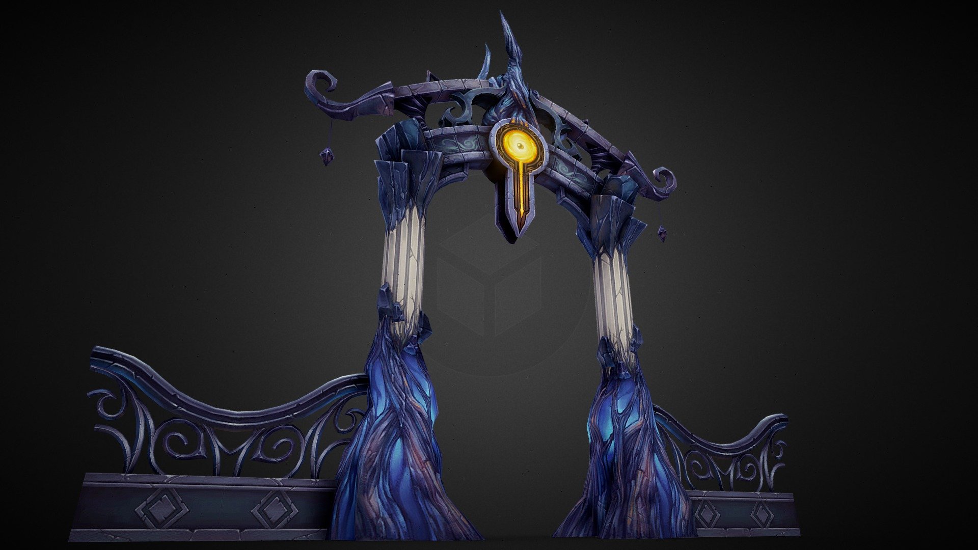 Cthulhu style door - 3D model by JohnnyM (@mjw61836028) [b8f0071 ...