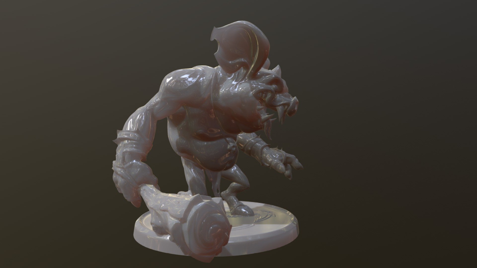 Tiger Skull Hog Goblin - 3D model by AlexKola [b8f0090] - Sketchfab