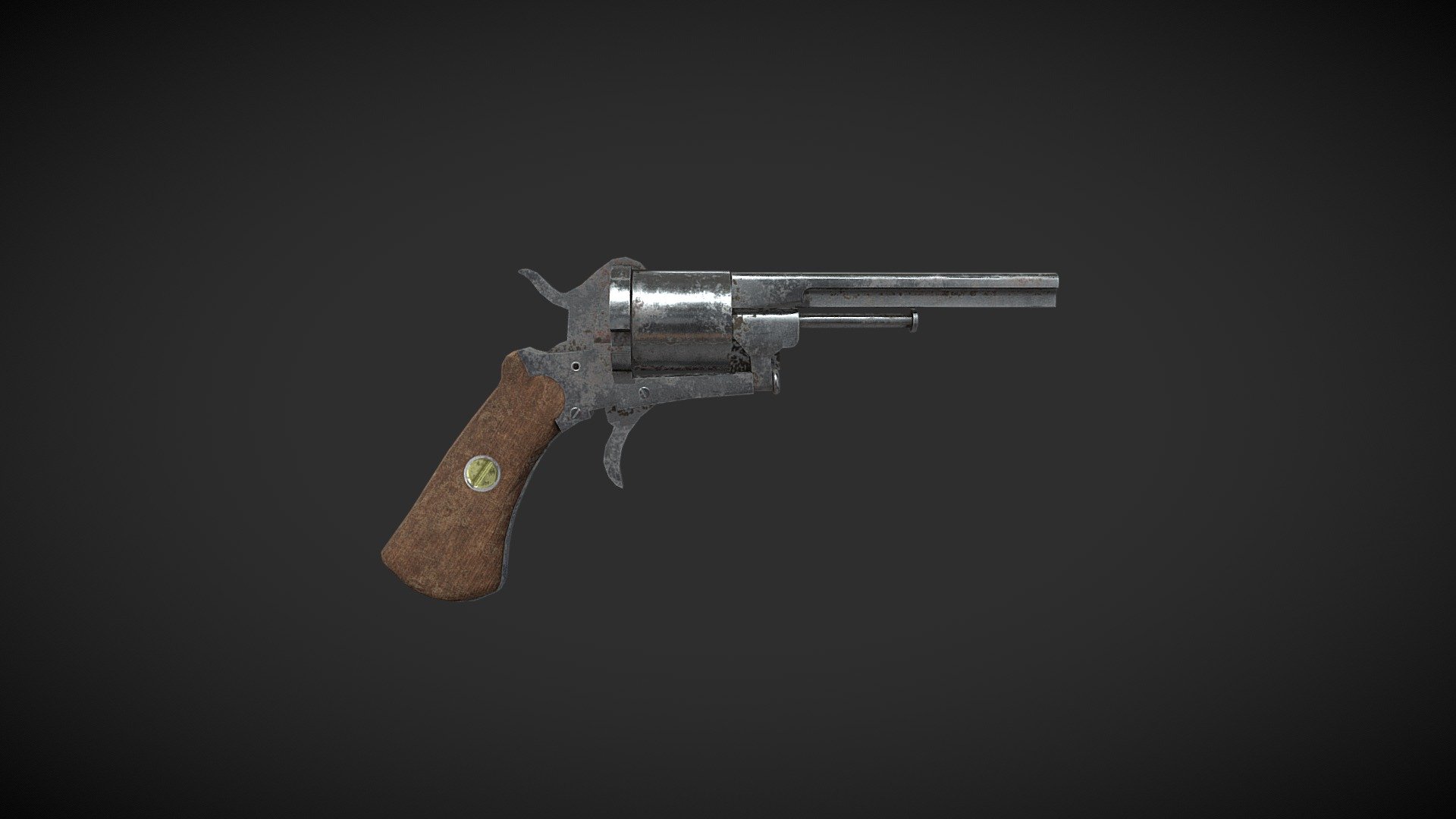 Revolver - Download Free 3D model by HenRi (@HenR1) [b8f0882] - Sketchfab