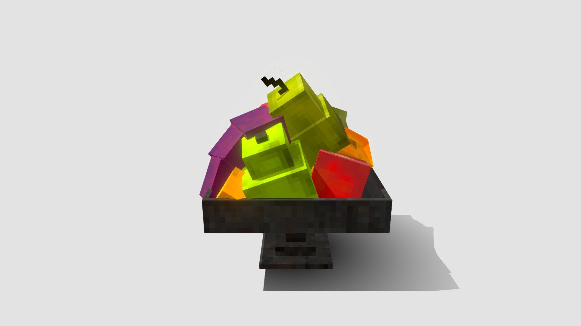 Assorted Fruit - 3D model by iwataro [b8f0c01] - Sketchfab