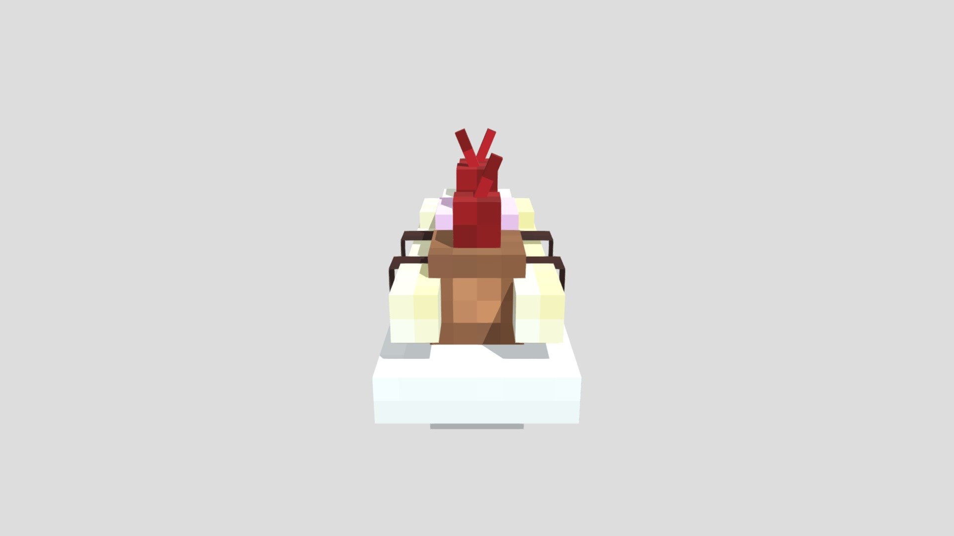 Bananasplit - 3D model by kamrensh [b8f2354] - Sketchfab