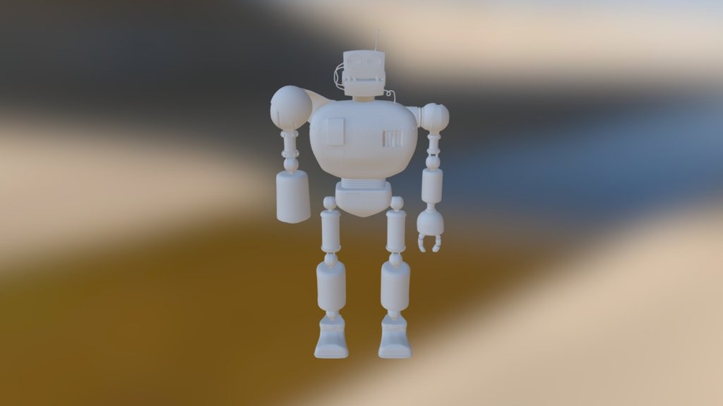 Robot - 3D model by marci012ii [b8f2bbd] - Sketchfab