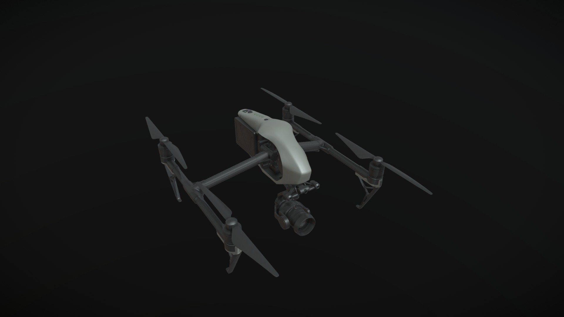 Drone DJI Inspire 2 Rigged - 3D model by alaix95 [b8f3af2] - Sketchfab
