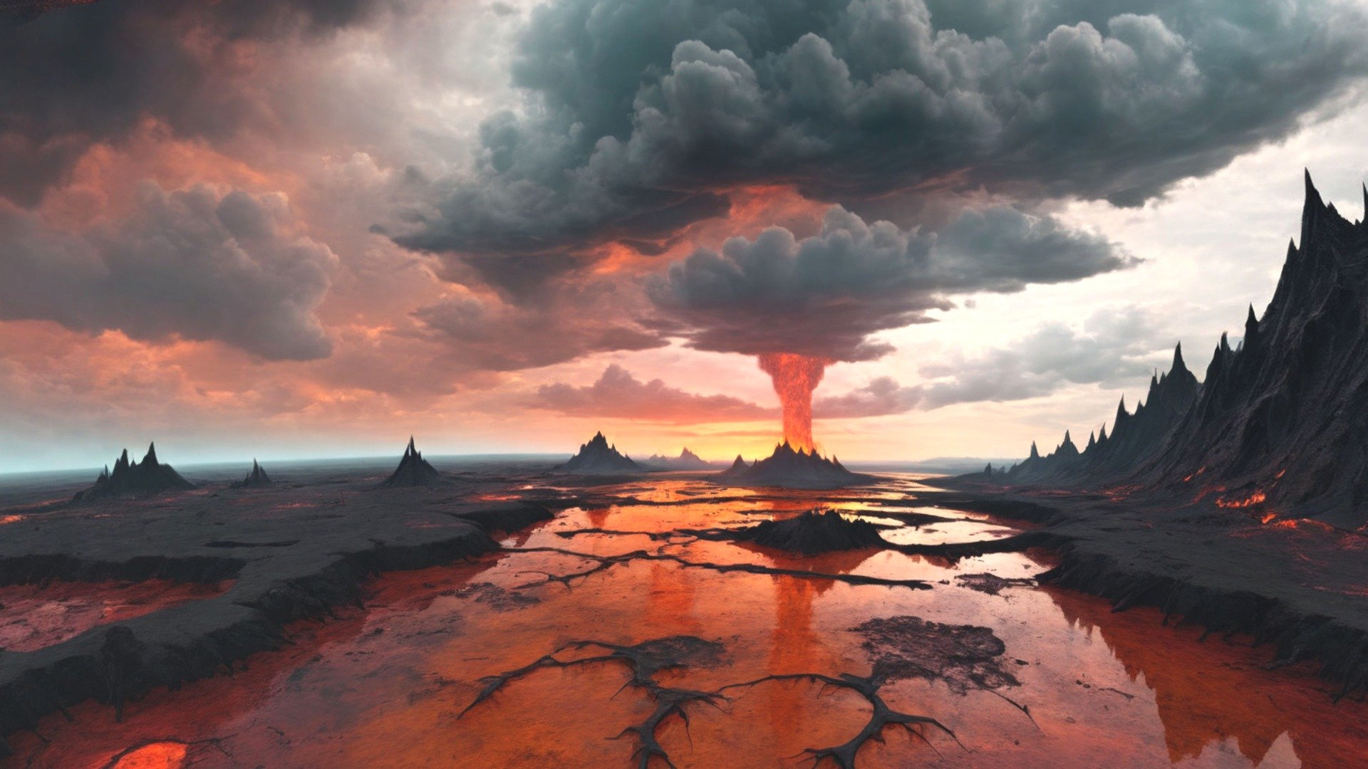 HDRI Lava Land Panorama J - Buy Royalty Free 3D model by Ionut81 ...