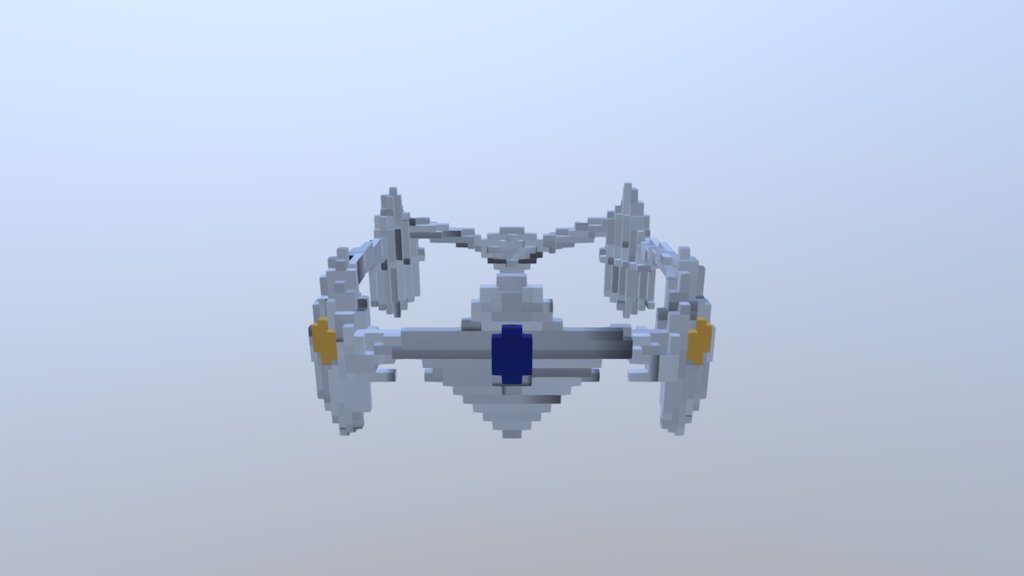 Silver Crown for minecraft - 3D model by Henry9135 [b8f4c47] - Sketchfab