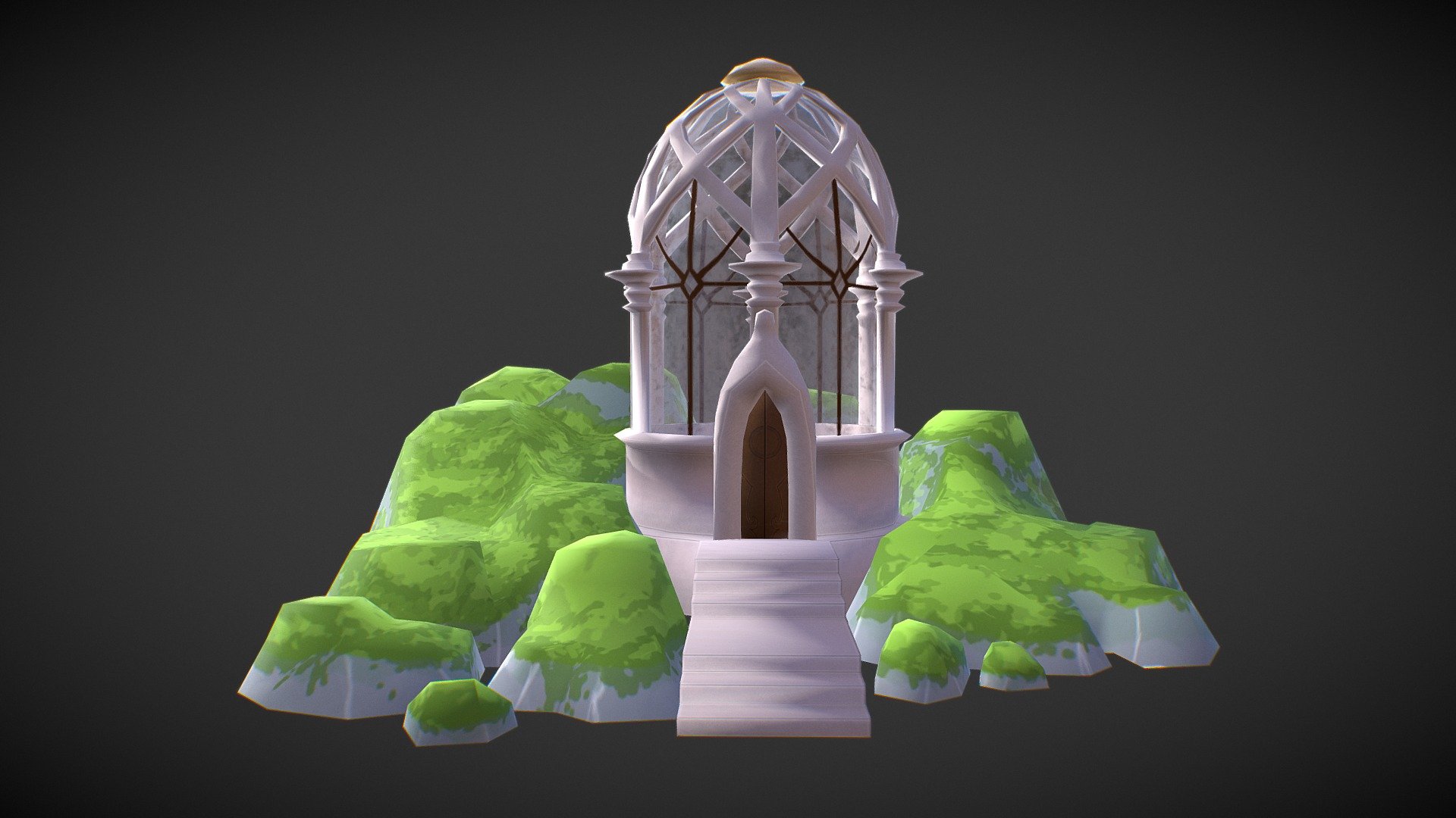 Temple - 3D model by Akira19 [b8f6521] - Sketchfab