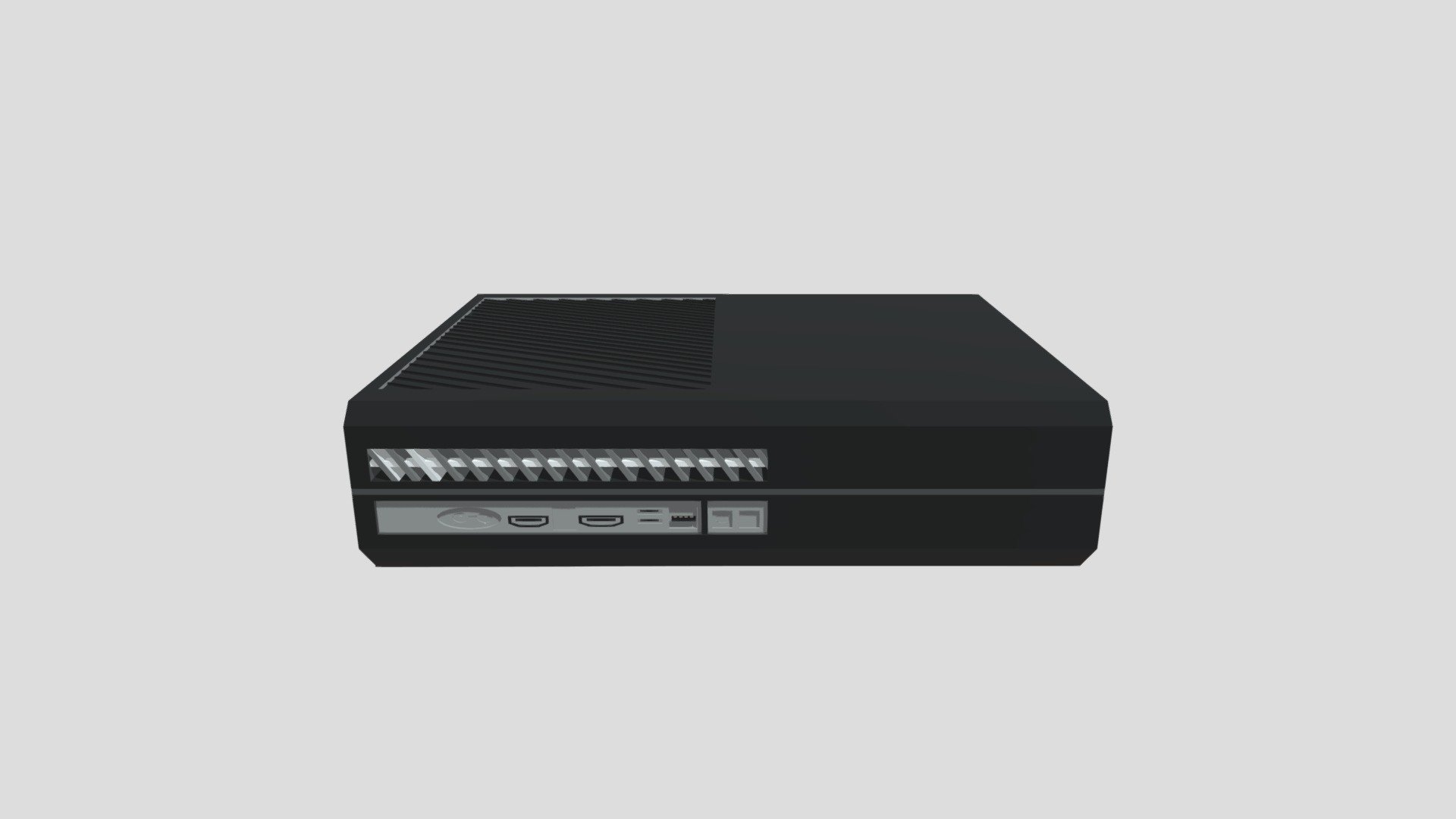 Xbox One - 3D model by Geofery Robinson (@geororo) [b8f73e3] - Sketchfab