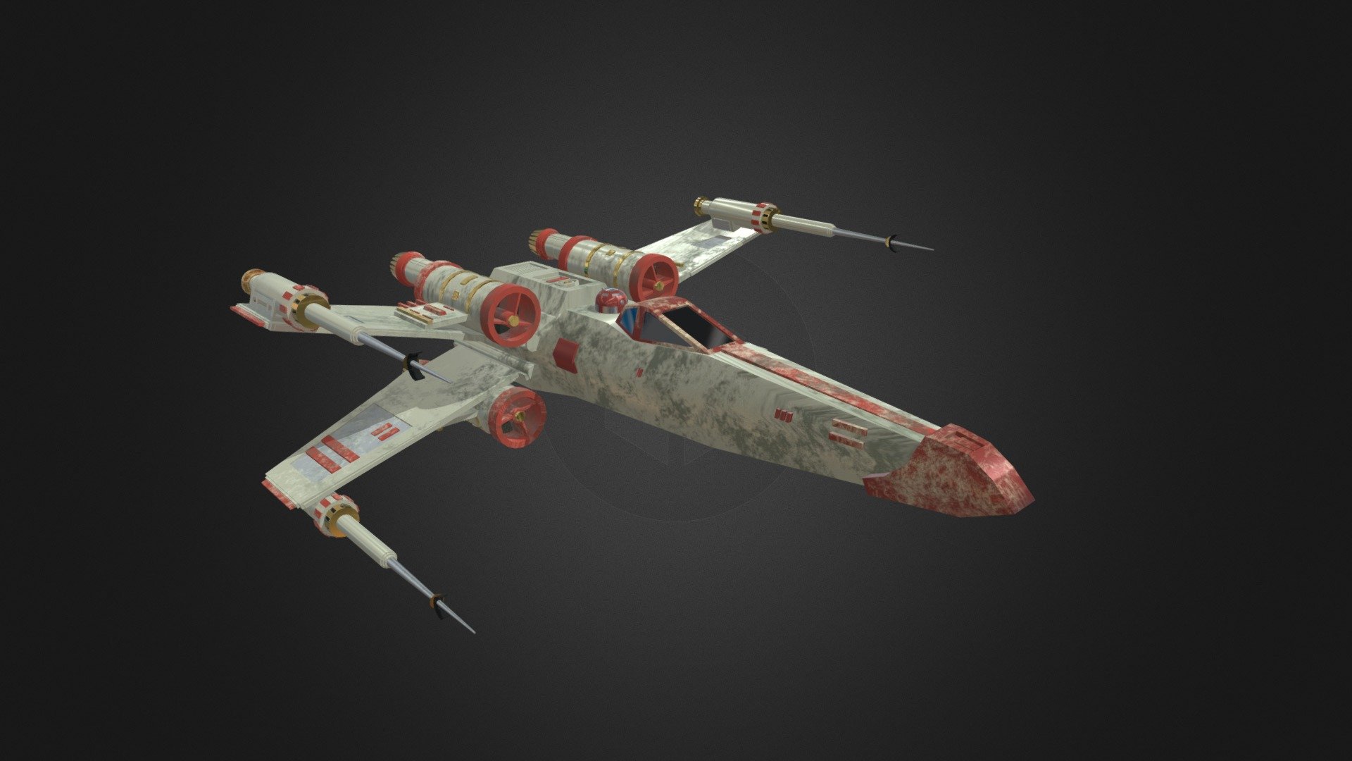 X-Wing - Download Free 3D model by danmou26 [b8f87a7] - Sketchfab